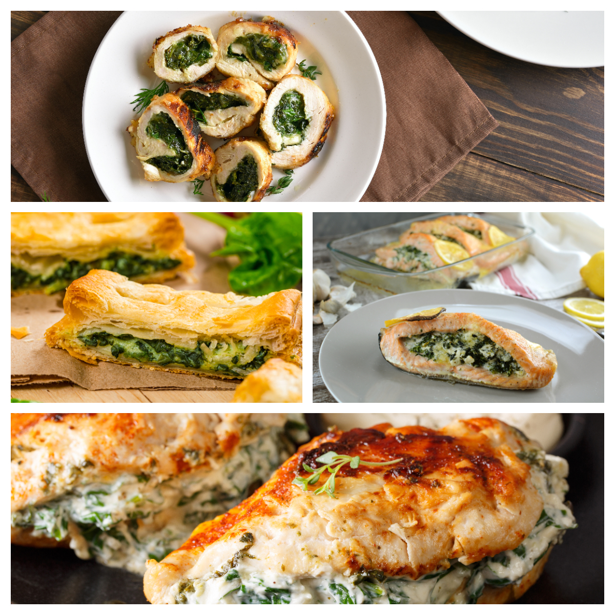 Spinach Feta Stuffing - The Mechanic Cooks