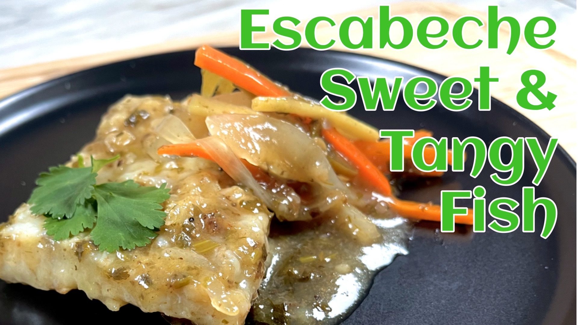 Traditional Fish Escabeche - The Mechanic Cooks